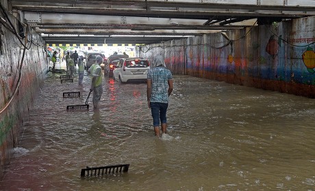 Water Logging Due Heavy Rain Andheri Editorial Stock Photo - Stock Image | Shutterstock