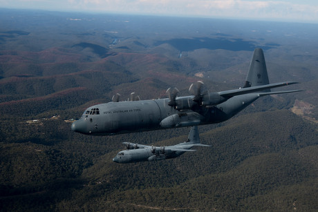 Royal Australian Air Force C130j Hercules Editorial Stock Photo - Stock ...