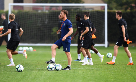Fulham FC training session, Motspur Park, Surrey, UK - 12 Jul 2018 ...