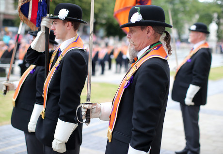 Orange Order Parade Editorial Stock Photo - Stock Image | Shutterstock
