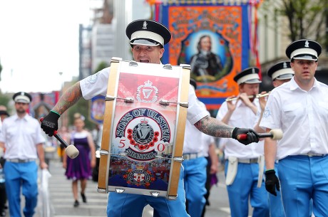 Orange Order Parade Editorial Stock Photo - Stock Image | Shutterstock