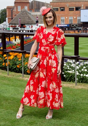 Victoria Pendleton Wears Hobbs Dress Editorial Stock Photo - Stock ...