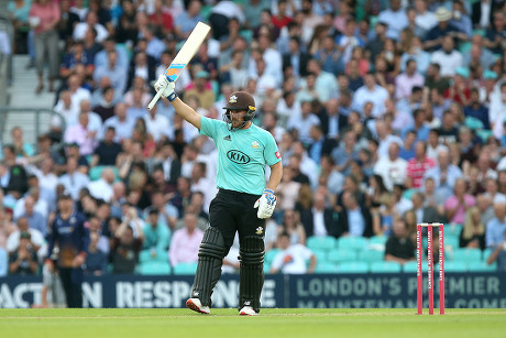 Aaron Finch Raises His Bat Celebrate Editorial Stock Photo - Stock ...