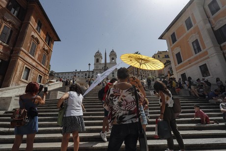 __COUNT__ Heat wave in Italy, Rome - 14 Jul 2018 Stock Pictures ...