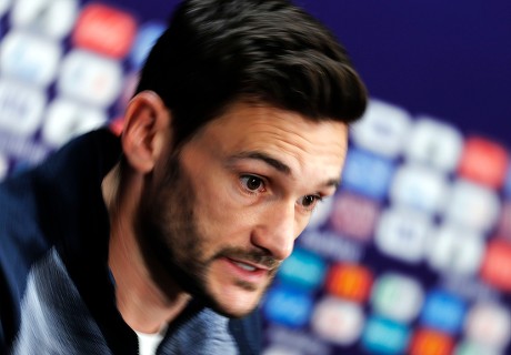 French Captain Goalkeeper Hugo Lloris Attends Editorial Stock Photo ...