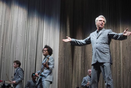 Scottish Singer Composer David Byrne Performs Editorial Stock Photo ...