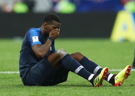 Paul Pogba France Puts His Hand Editorial Stock Photo - Stock Image ...