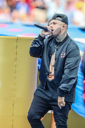 Singer Nicky Jam During Closing Ceremony Editorial Stock Photo - Stock ...