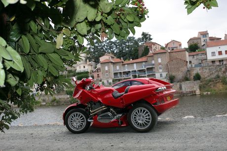 Snaefell Half Motorbikehalf Car Hybrid Built Editorial Stock Photo ...