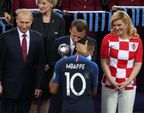 Russian President Vladimir Putin President Kolinda Editorial Stock ...