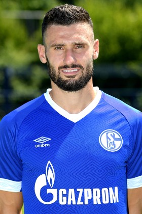 Daniel Caligiuri Poses During Presentation German Editorial Stock Photo ...