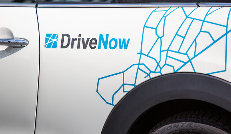 Car Drive Now Car Sharing App Editorial Stock Photo - Stock Image ...
