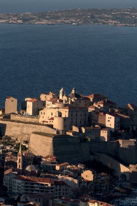 Bathed Late Evening Sunlight Calvi Citadel Editorial Stock Photo ...