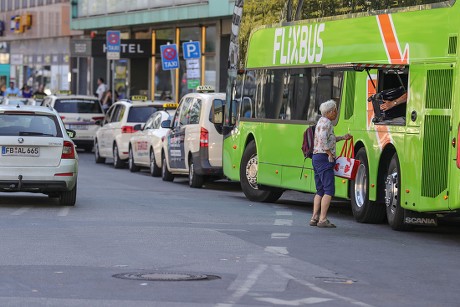 Passengers Load Their Luggage Buses Bus Editorial Stock Photo - Stock ...