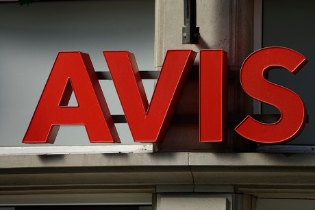 Signage Avis Car Rental Seen Company Editorial Stock Photo - Stock ...
