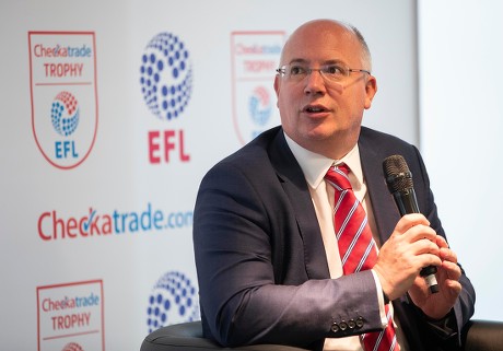 Numberedlettered Balls During Efl Checkatrade Trophy Editorial Stock ...