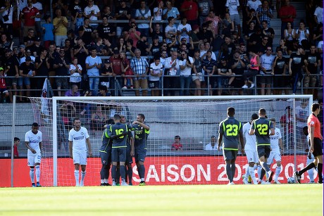 Fc Sions Players Celebrate After Scoring Editorial Stock Photo - Stock ...