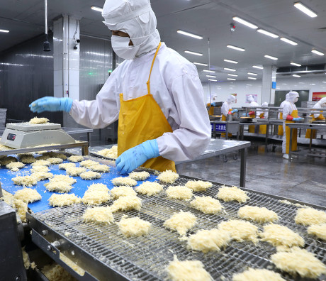 Workers Food Processing Factory Editorial Stock Photo - Stock Image ...