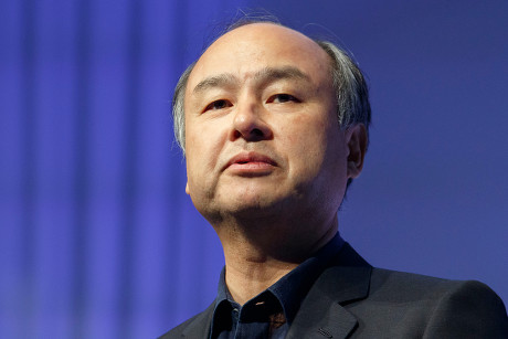 Softbank Chairman Ceo Masayoshi Son Speaks Editorial Stock Photo ...