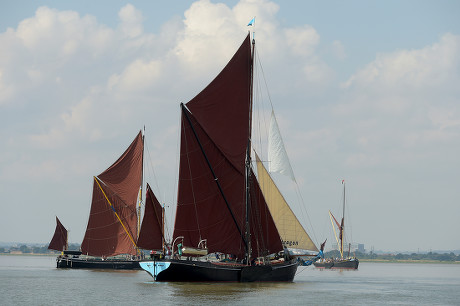 2018 Thames Barge Race Run By Editorial Stock Photo - Stock Image ...