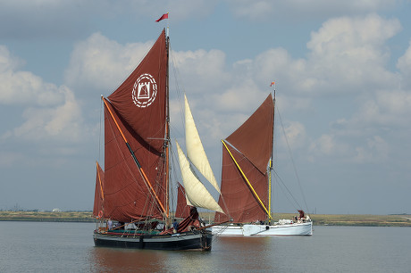 2018 Thames Barge Race Run By Editorial Stock Photo - Stock Image ...