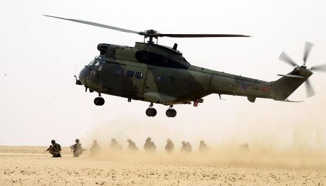 British Troops Training Kuwait Raf Puma Editorial Stock Photo - Stock ...