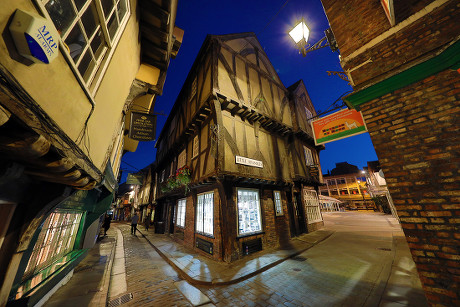 Shambles Little Shambles Street Scene Tudor Editorial Stock Photo ...