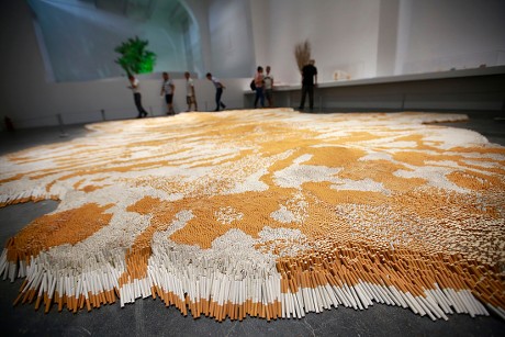 View Chinese Artist Xu Bings Art Editorial Stock Photo - Stock Image ...