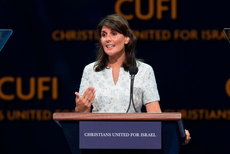 Nikki Haley Us Ambassador United Nations Editorial Stock Photo - Stock ...