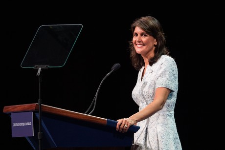 Nikki Haley Us Ambassador United Nations Editorial Stock Photo - Stock ...