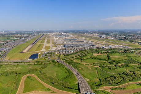 Aerial View London Heathrow Airport Taken Editorial Stock Photo - Stock ...