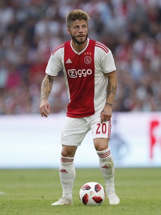 Sturm Graz v Ajax Amsterdam, UEFA Champsion League match, Johan ...