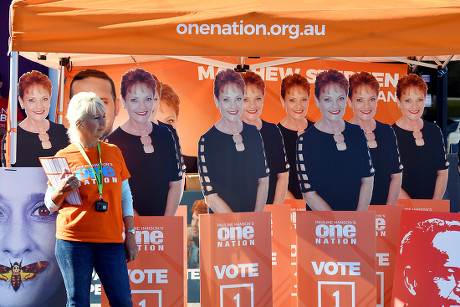One Nation Volunteer Cardboard Cutouts One Editorial Stock Photo ...