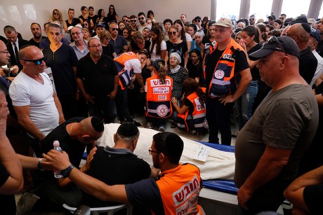 Relatives Israeli Yotam Ovadia Mourn Next Editorial Stock Photo - Stock ...