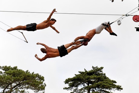 Trapeze Artists Editorial Stock Photo - Stock Image | Shutterstock