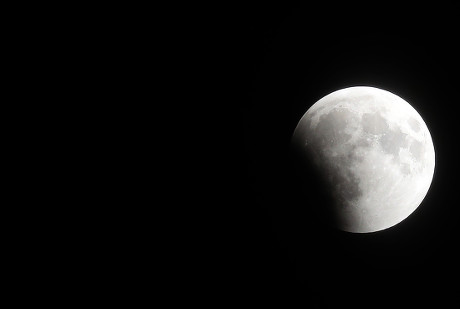 Full Moon Earth Shadow Rises During Editorial Stock Photo - Stock Image ...