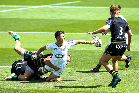 Cameron Anderson Wasps Tackled Editorial Stock Photo - Stock Image ...