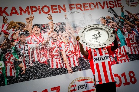 Young Supporter Holds Dutch Championship Trophy Editorial Stock Photo ...