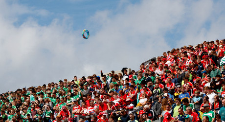 Cork Vs Limerick Fans On Hill Editorial Stock Photo - Stock Image ...