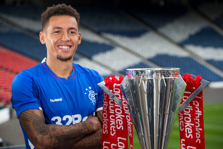 Rangers James Tavernier Spfl Trophy Editorial Stock Photo - Stock Image ...