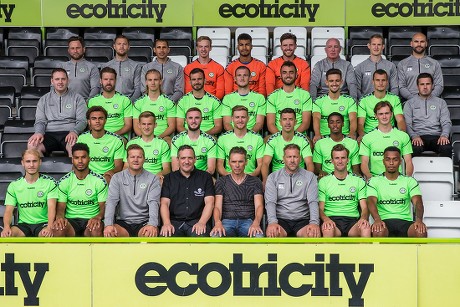 Forest Green Rovers 1st Team Squad Editorial Stock Photo - Stock Image ...