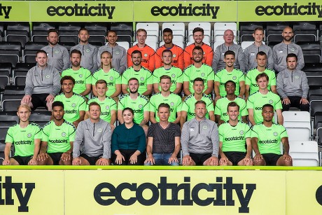 Forest Green Rovers 1st Team Squad Editorial Stock Photo - Stock Image ...
