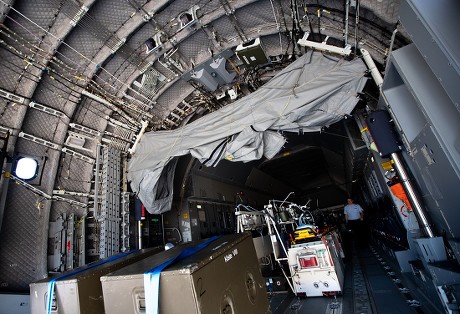 General View Inside Airbus A400m Transport Editorial Stock Photo ...