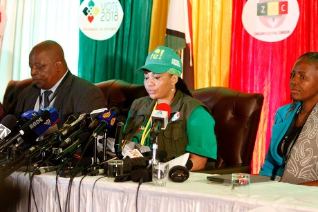 Zimbabwe Electoral Commission Zec Chairperson Justice Editorial Stock ...