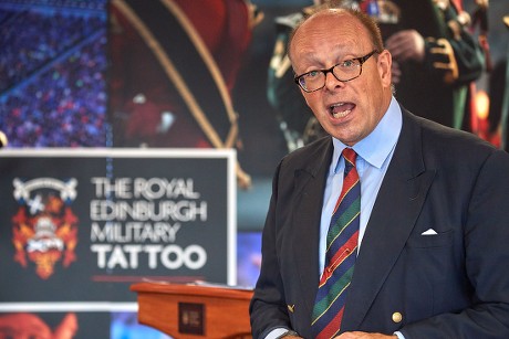 Tattoo Producer Brigadier David Allfrey Reveals Editorial Stock Photo ...