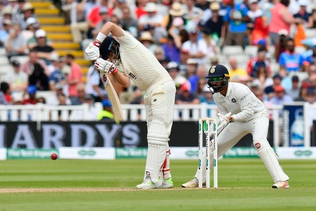 Joe Root England Showing Firm Defence Editorial Stock Photo - Stock ...