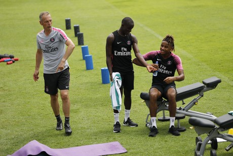 Paris Saintgermains Last Training Session Singapore Editorial Stock ...