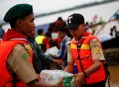 Young Myanmar Scouts Take Part Volunteers Editorial Stock Photo - Stock ...