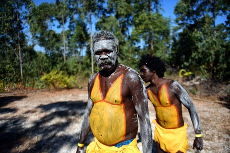 Members Gumatj Clan Yolngu People Northeastern Editorial Stock Photo ...