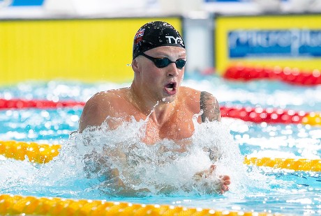 Great Britains Adam Peaty Races New Editorial Stock Photo - Stock Image ...